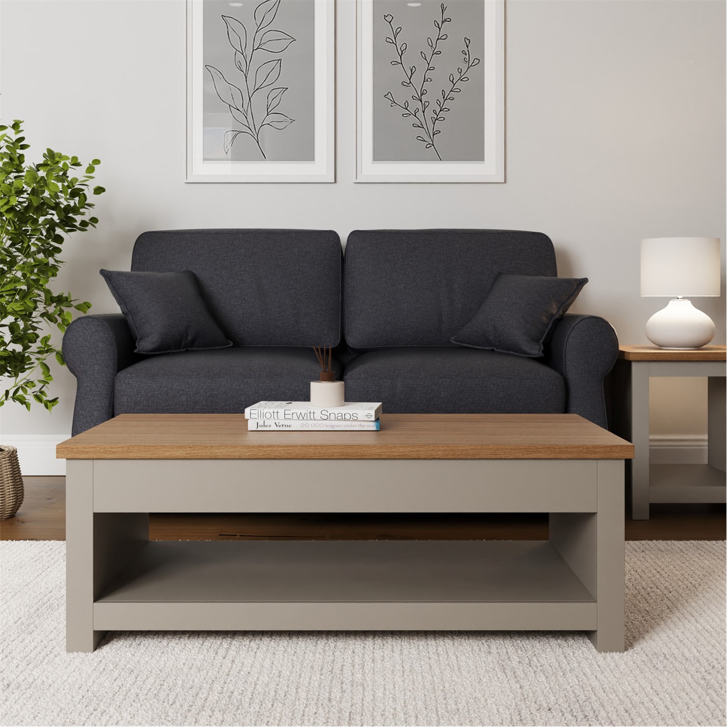 GFW | GFW Lancaster Lift Up Coffee Table | Coffee Tables | FRASERS