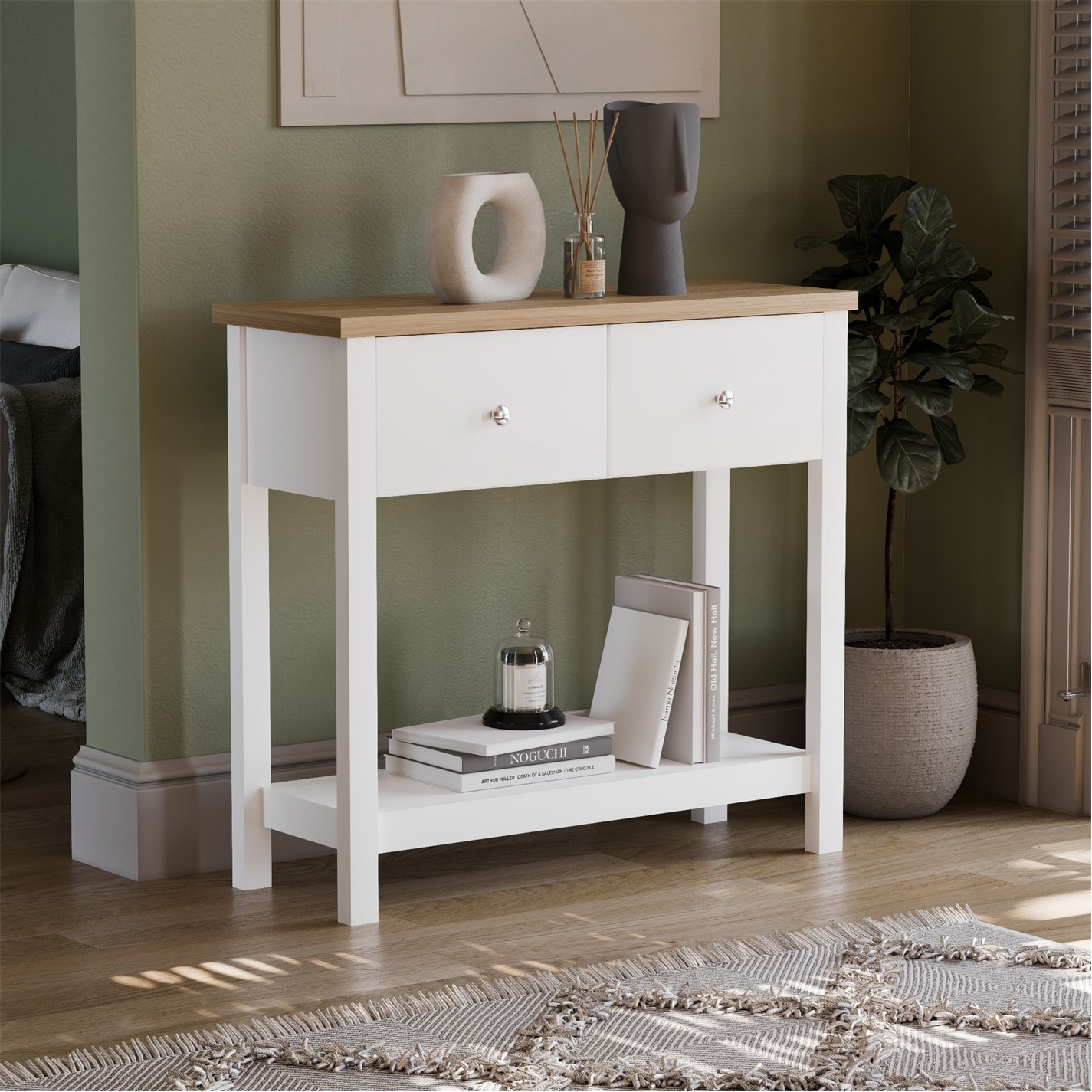 Lassic | Vida Designs Arlington 2 Drawer Console Table | Console Tables ...