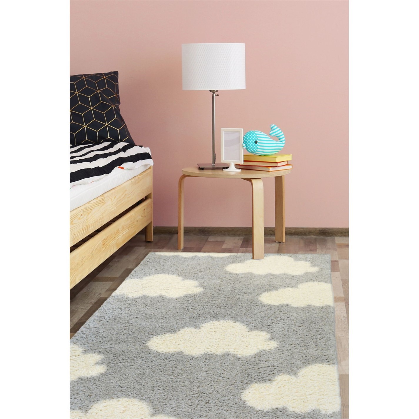 Homemaker | Cloud Kids Rug | Grey | FRASERS