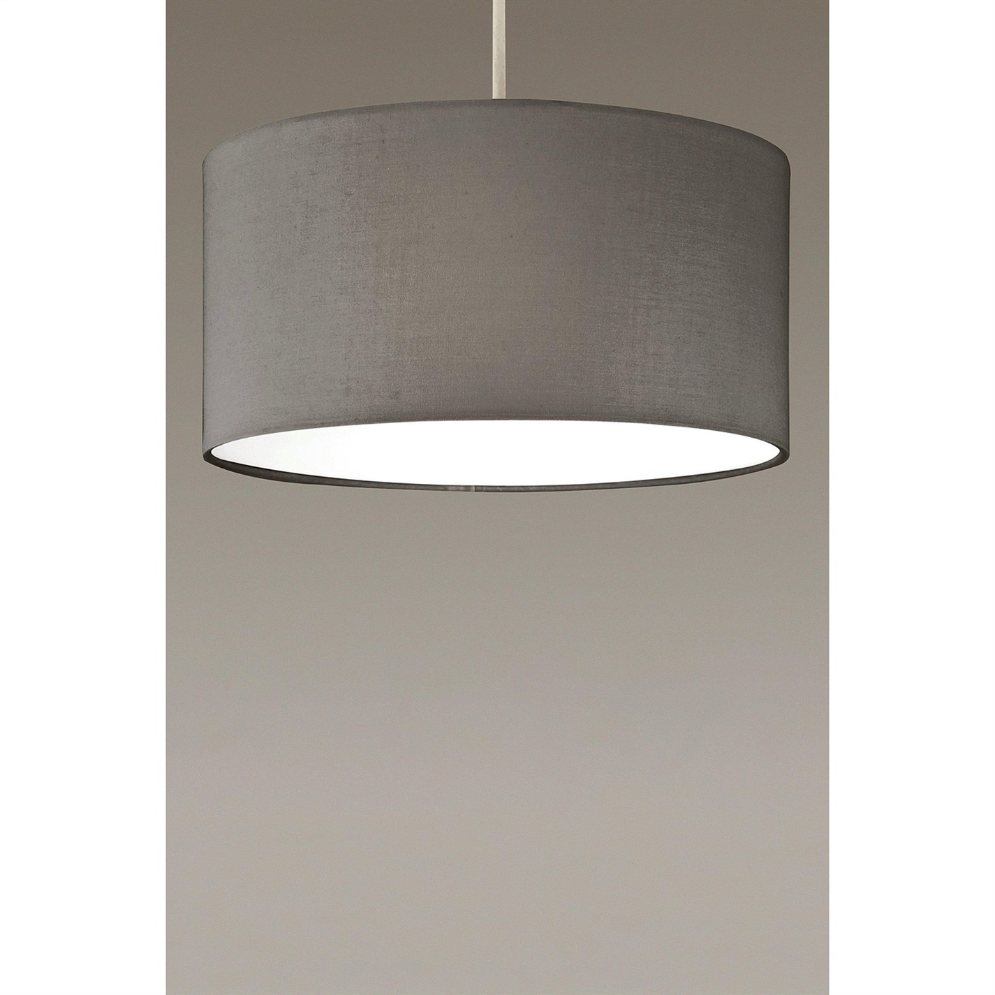 K Living | Studio Lucia Easy Fit Light Shade | Grey | FRASERS
