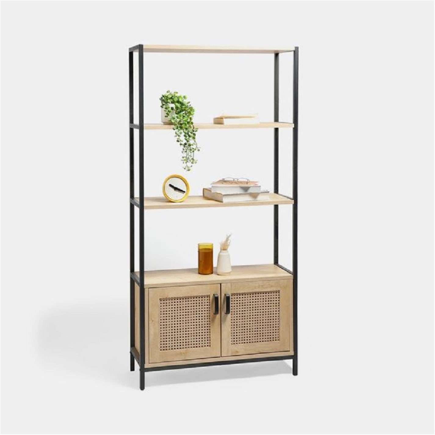 VonHaus | VonHaus Lena Rattan Book Stand | Rattan | FRASERS