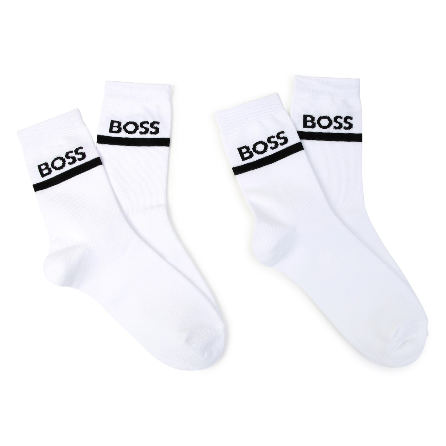 Boss | Logo Print Socks Junior Boys. | Sock Gift Sets | FRASERS