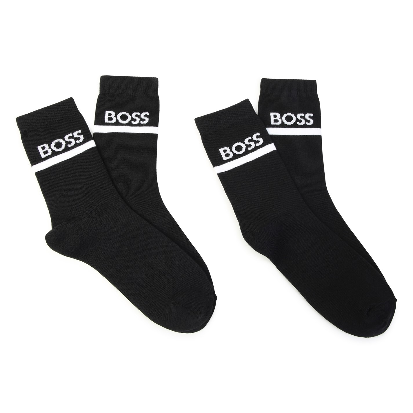 Boss | Logo Print Socks Junior Boys. | Sock Gift Sets | FRASERS