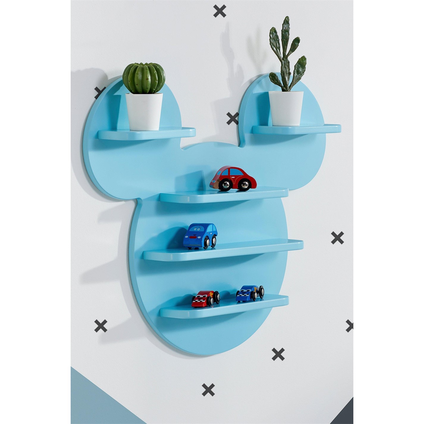 Disney | Disney Mickey Mouse Shelf | Blue | House of Fraser