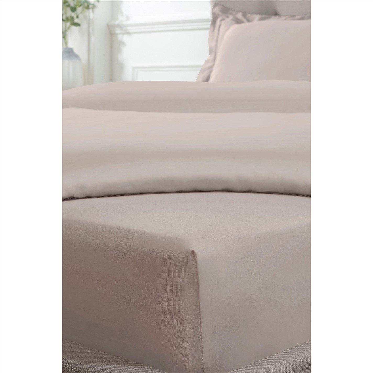 Homelife | 300 TC Cotton Sateen Deep Fitted Sheet 40cm | Fitted Sheets ...