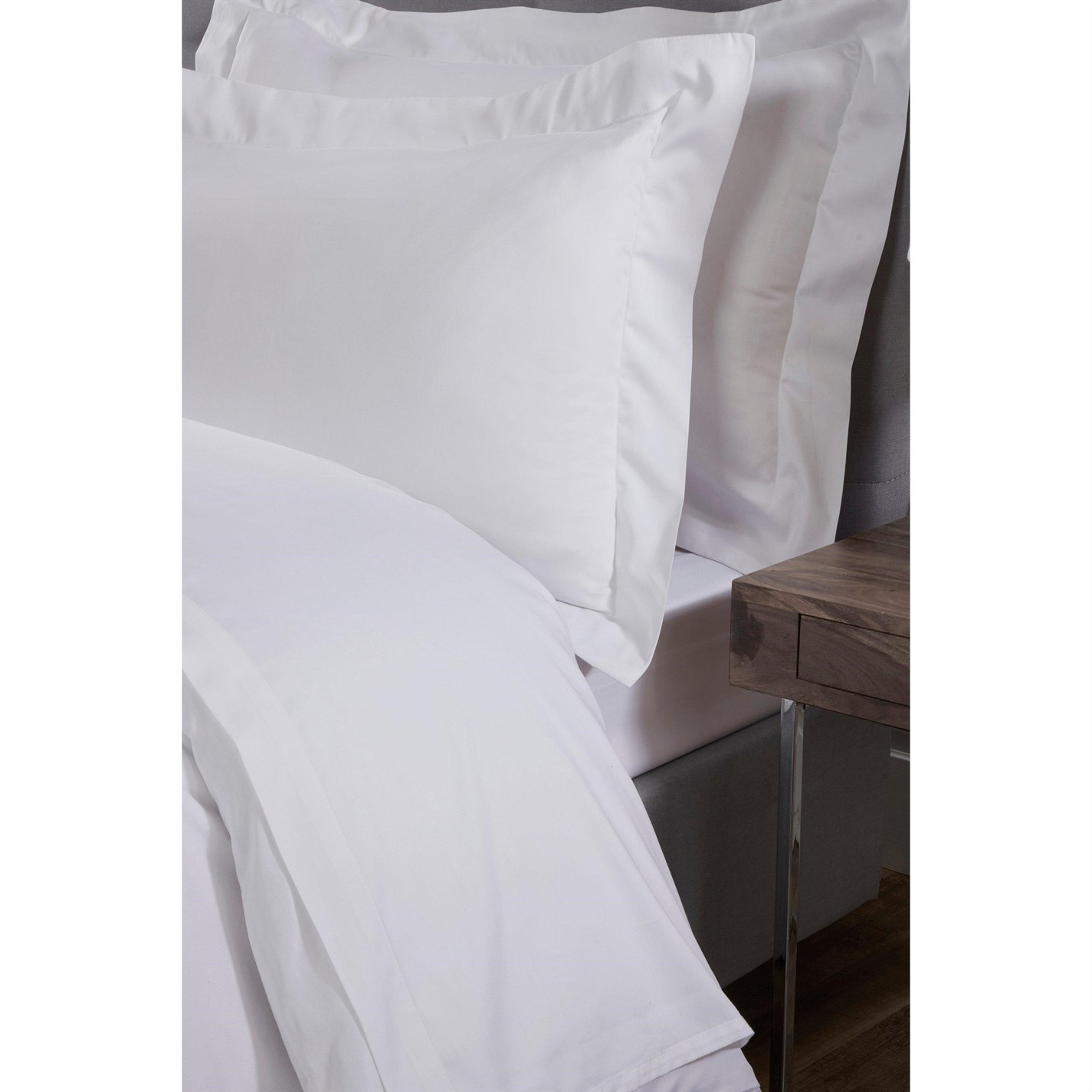 Homelife | 300 TC Cotton Sateen Deep Fitted Sheet 40cm | Fitted Sheets ...