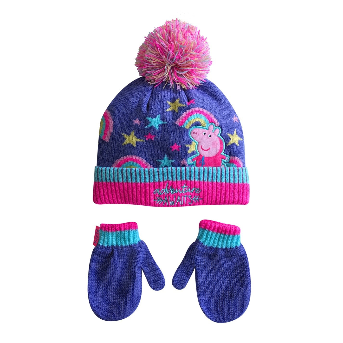 Peppa Pig | Pig Hat and Glove Set | Peppa Pig | FRASERS