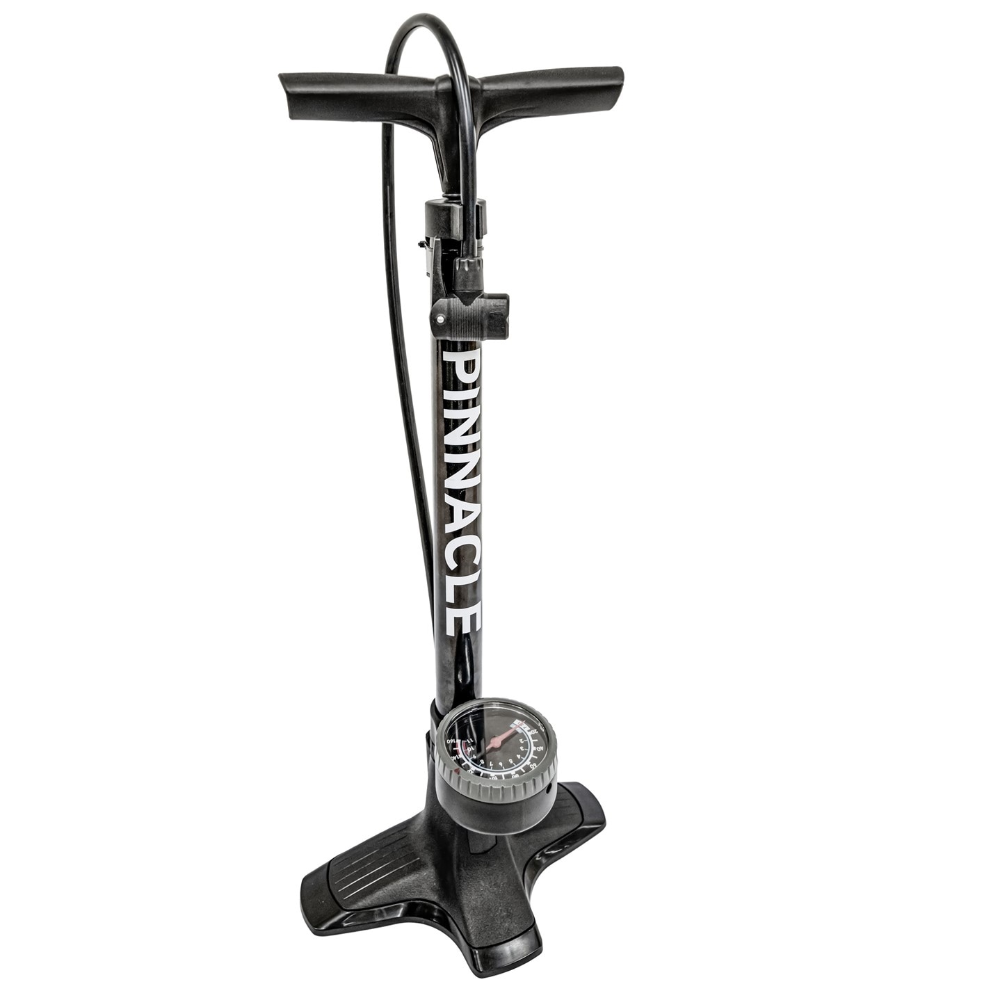 Pinnacle | Metal Floor Pump | Black | FRASERS