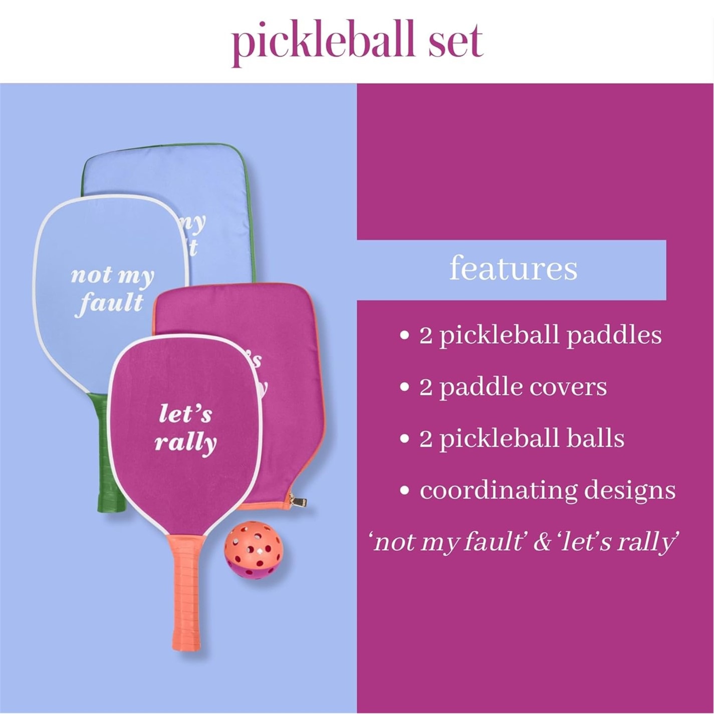 Kate Spade | Kate Spade Pickle Ball Set | Multi | FRASERS