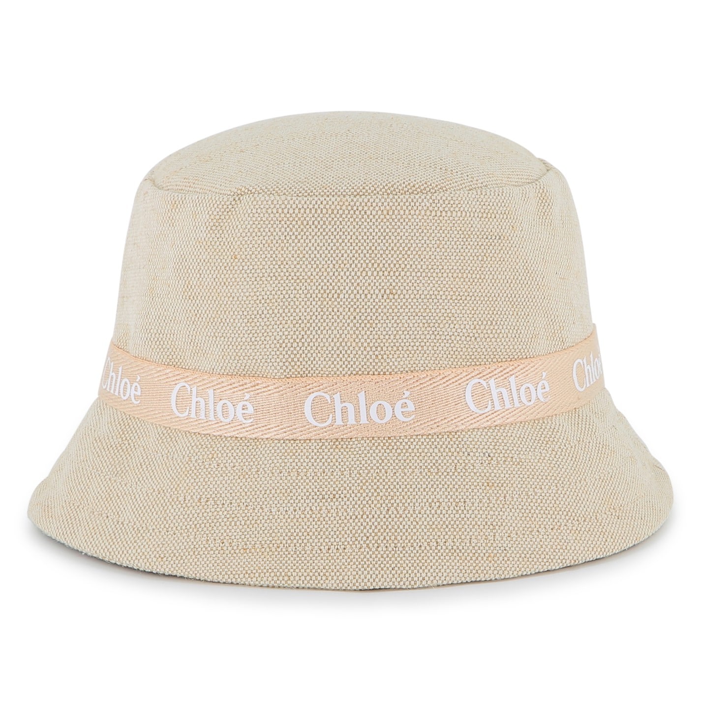 CHLOE | Logo Bucket Hat Juniors | Cream Pink Z40 | FRASERS