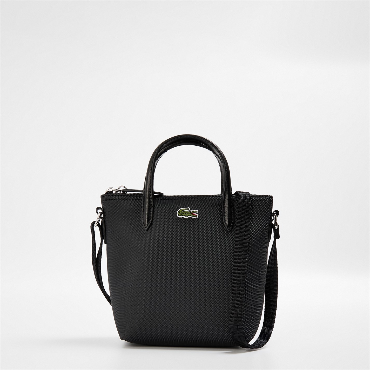 Lacoste | Women's Cross-body Mini Bag | Black | FRASERS
