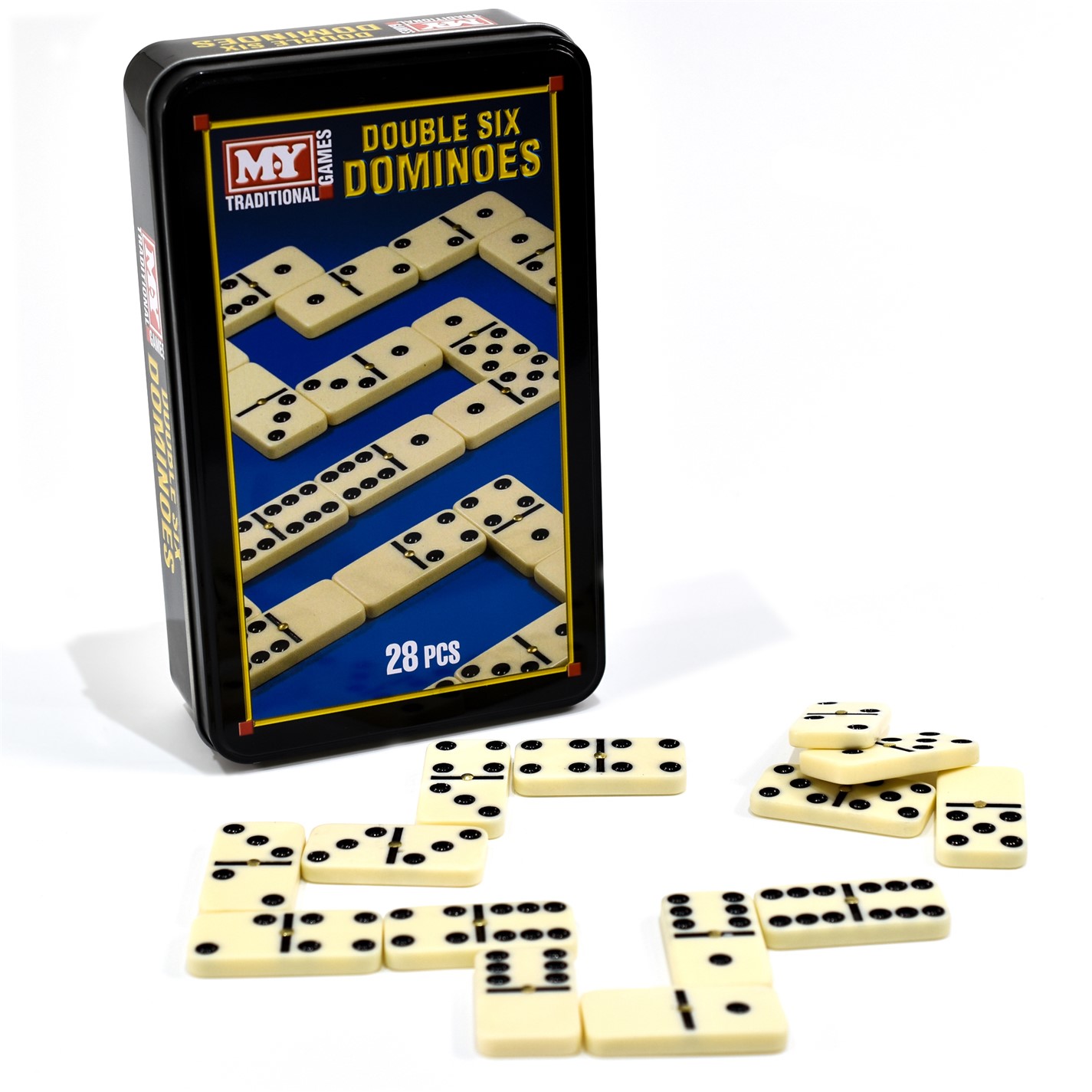 M.Y | M.Y Double Six Dominoes Game | Multi Colour | FRASERS