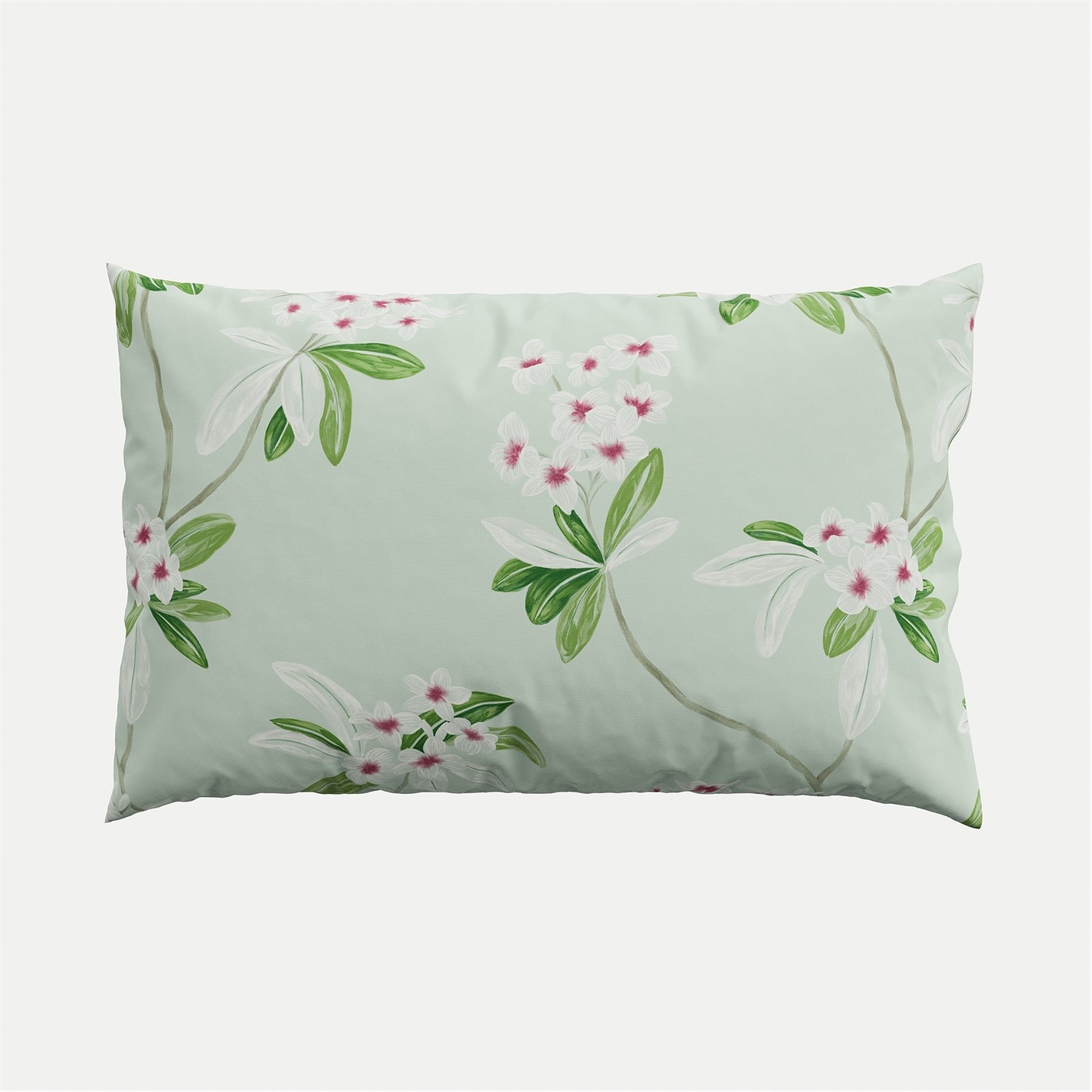 Sanderson | Oleander Cotton Duvet Cover Set | Aqua | FRASERS