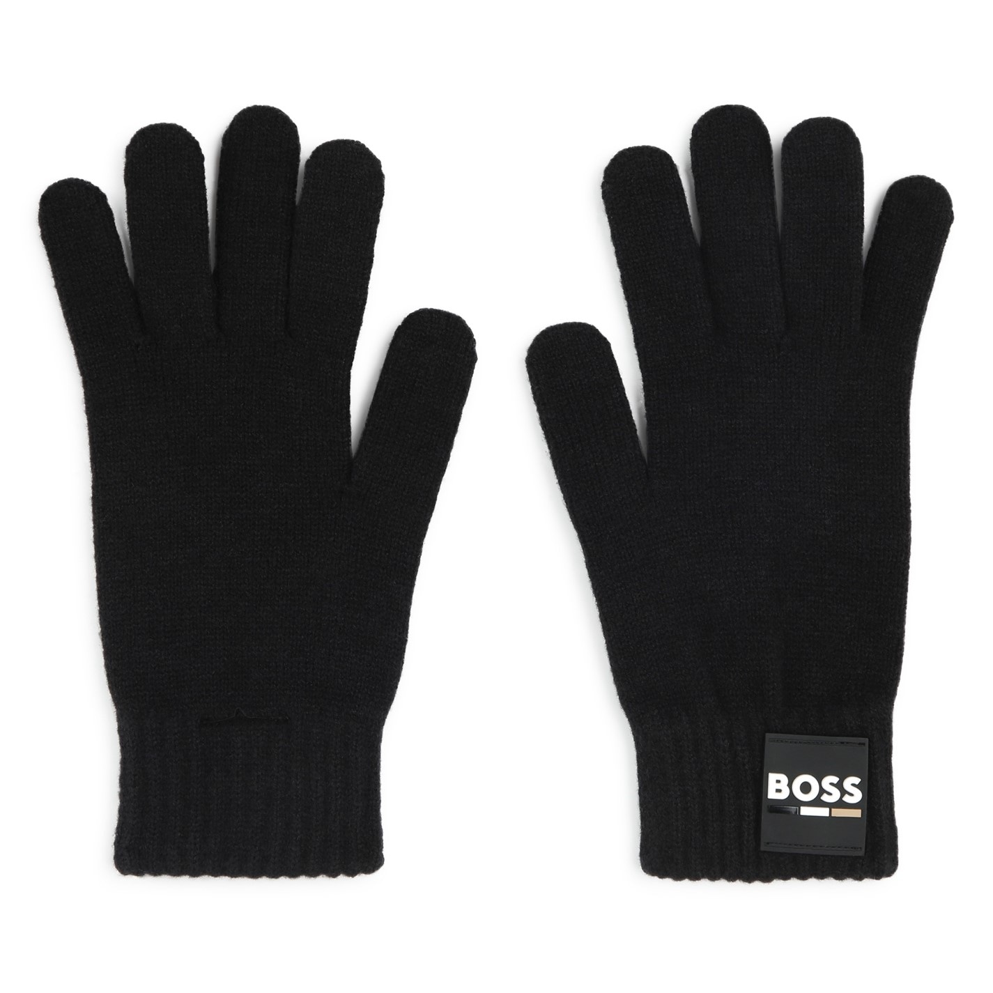 Boss | Logo Gloves Juniors | Black 09B | FRASERS