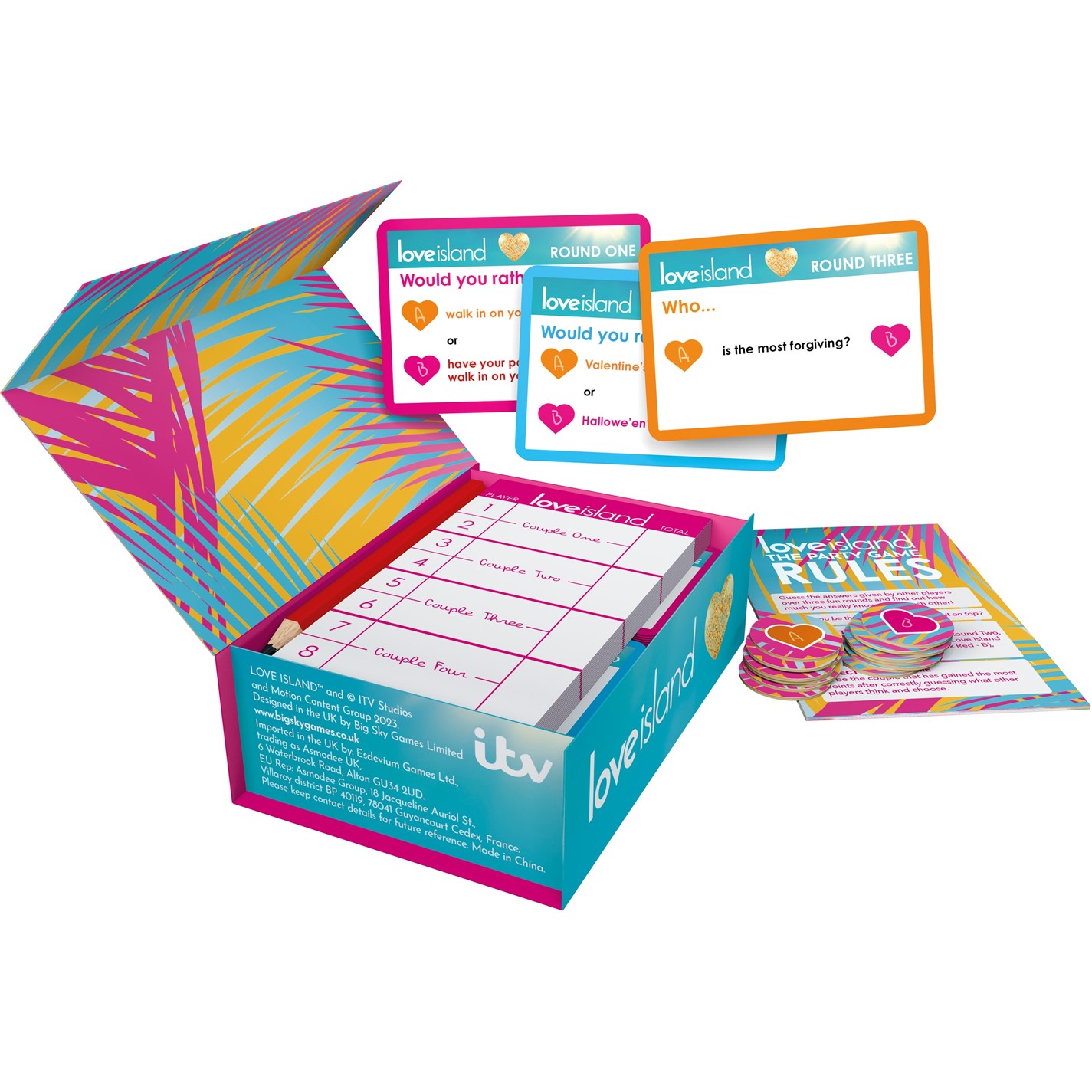 Big Sky Games | Love Island The Party Game | Board Game | FRASERS