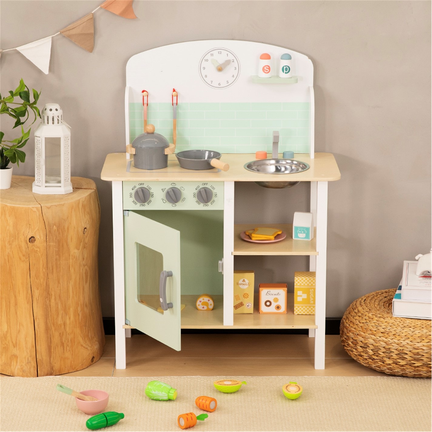 Tooky Toys | Wooden Play Kitchen | Multi | FRASERS