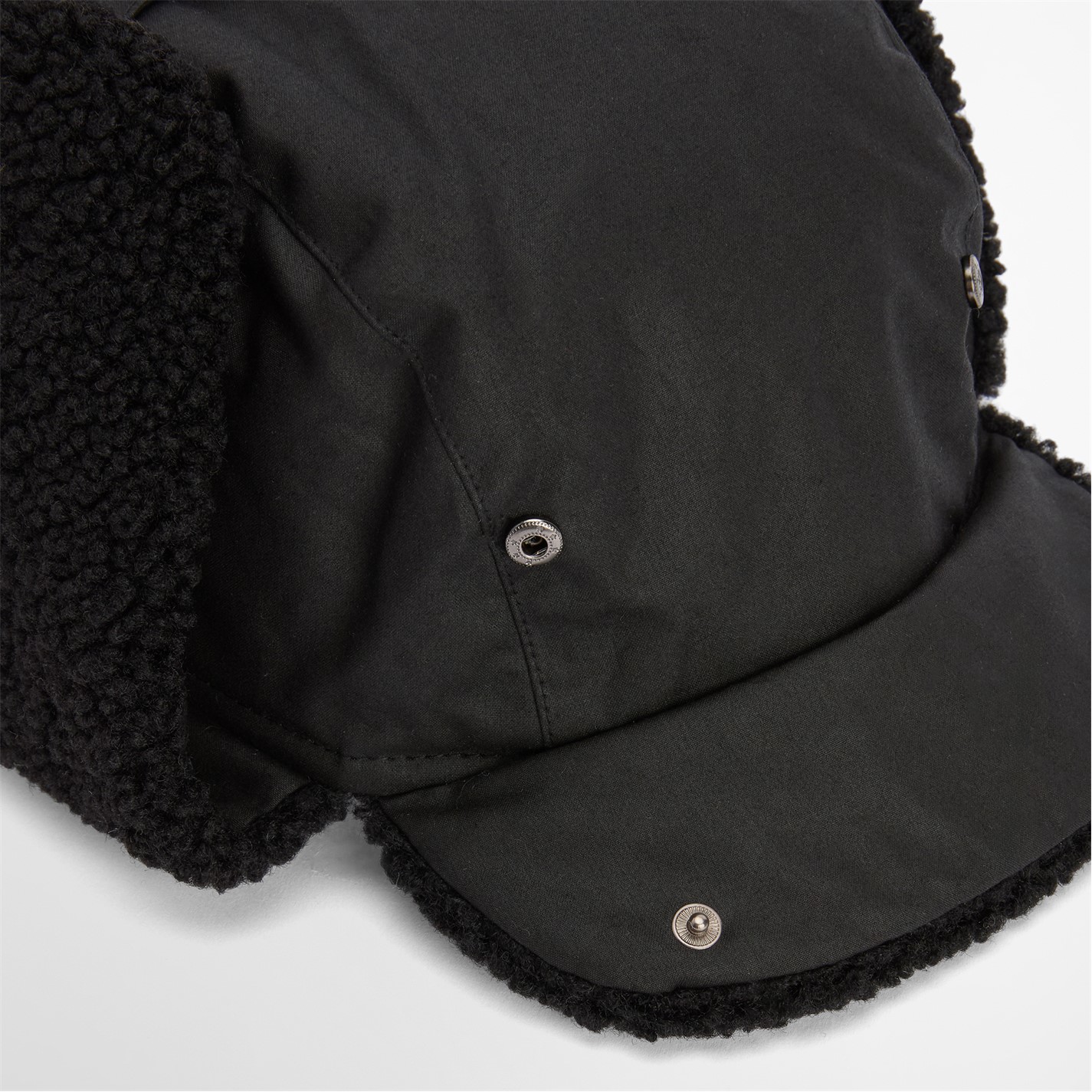 Barbour | Morar Wax Trapper Hat | Black Bk31 | FRASERS