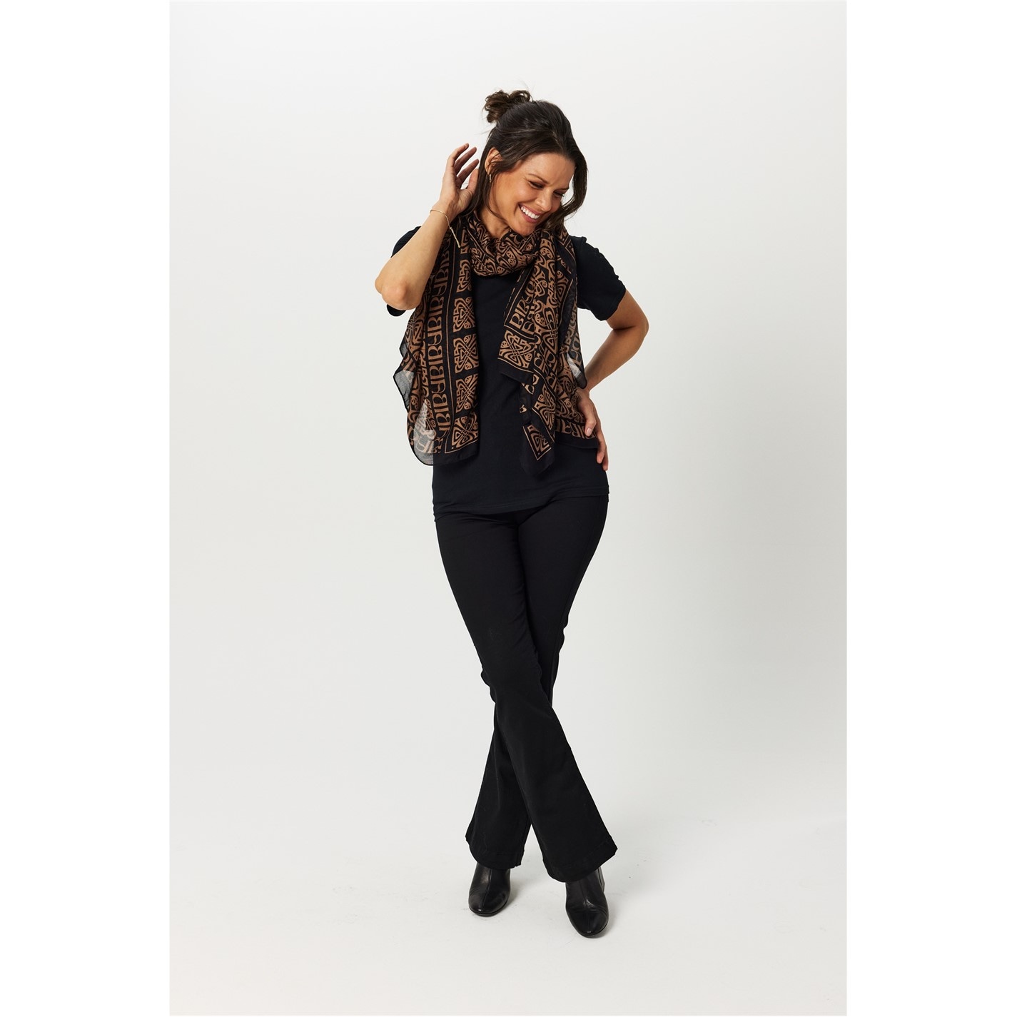 Biba | BIBA Blair Logo Scarf | Scarves | FRASERS