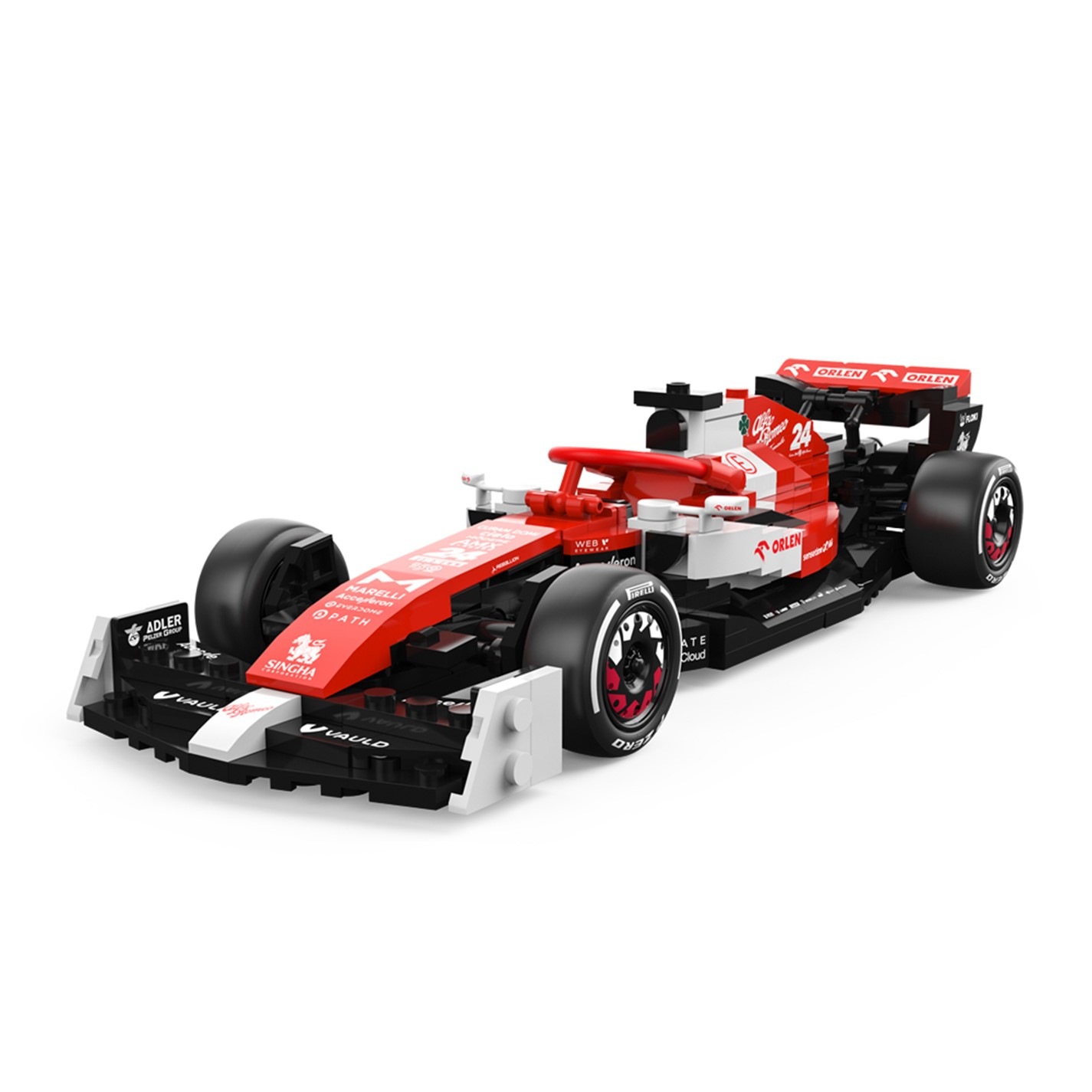 Rastar | Red Bull F1 RB19 Bricks/1:24 Alfa Remeo F1 C42 Bricks ...