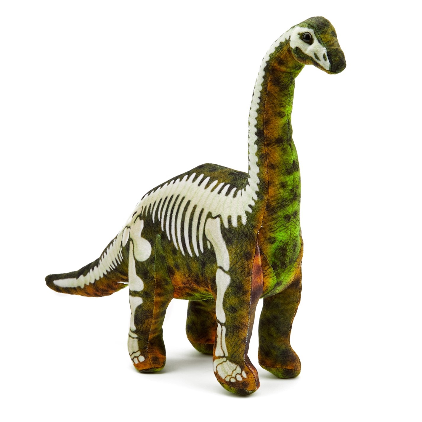 Zappi Co | Co Brontosaurus Skeleton Soft Toy 45 cm | Multi | FRASERS