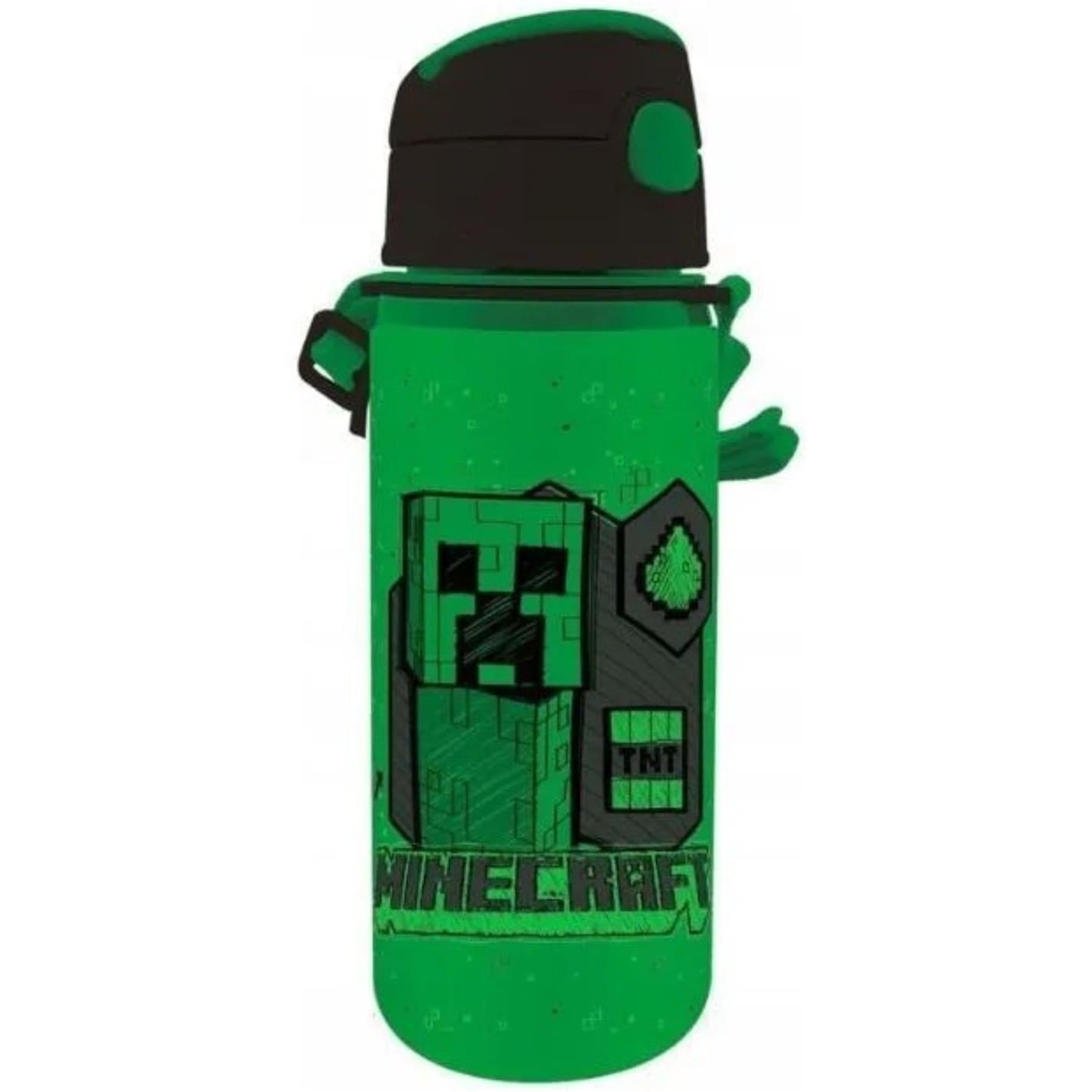 Minecraft | Acid Sketch Aluminum Drinks Bottle | Multi | FRASERS