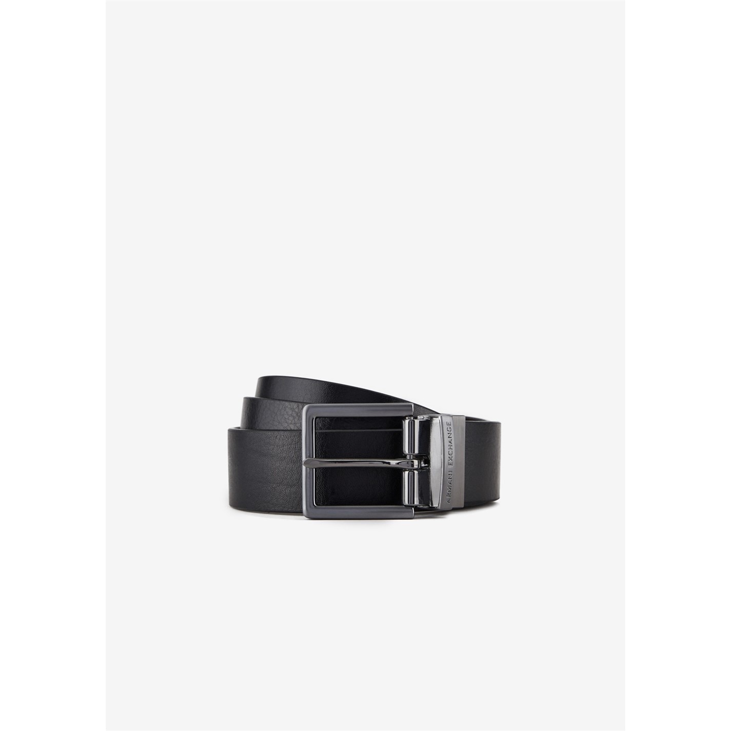 Armani Exchange | Metal Tab Belt | Leather Belt | FRASERS