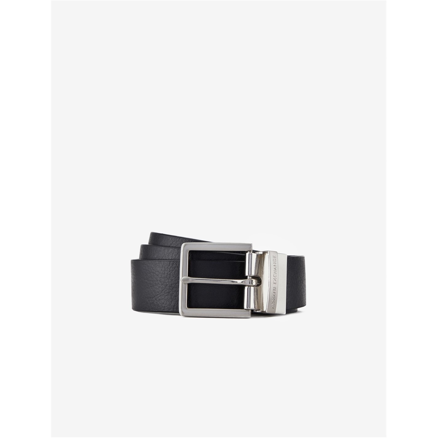 Armani Exchange | Metal Tab Belt | Leather Belt | FRASERS