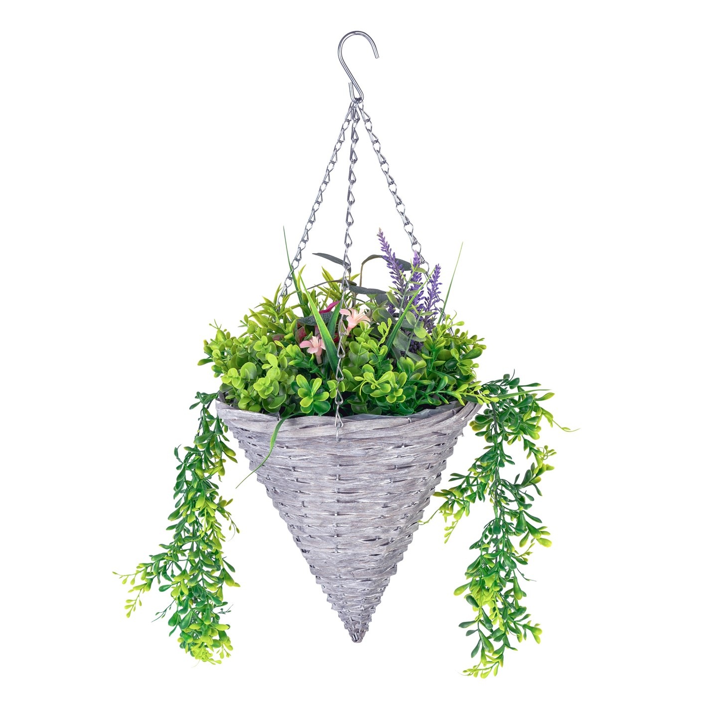 Linea | Flower Hanging Basket | Multi | FRASERS