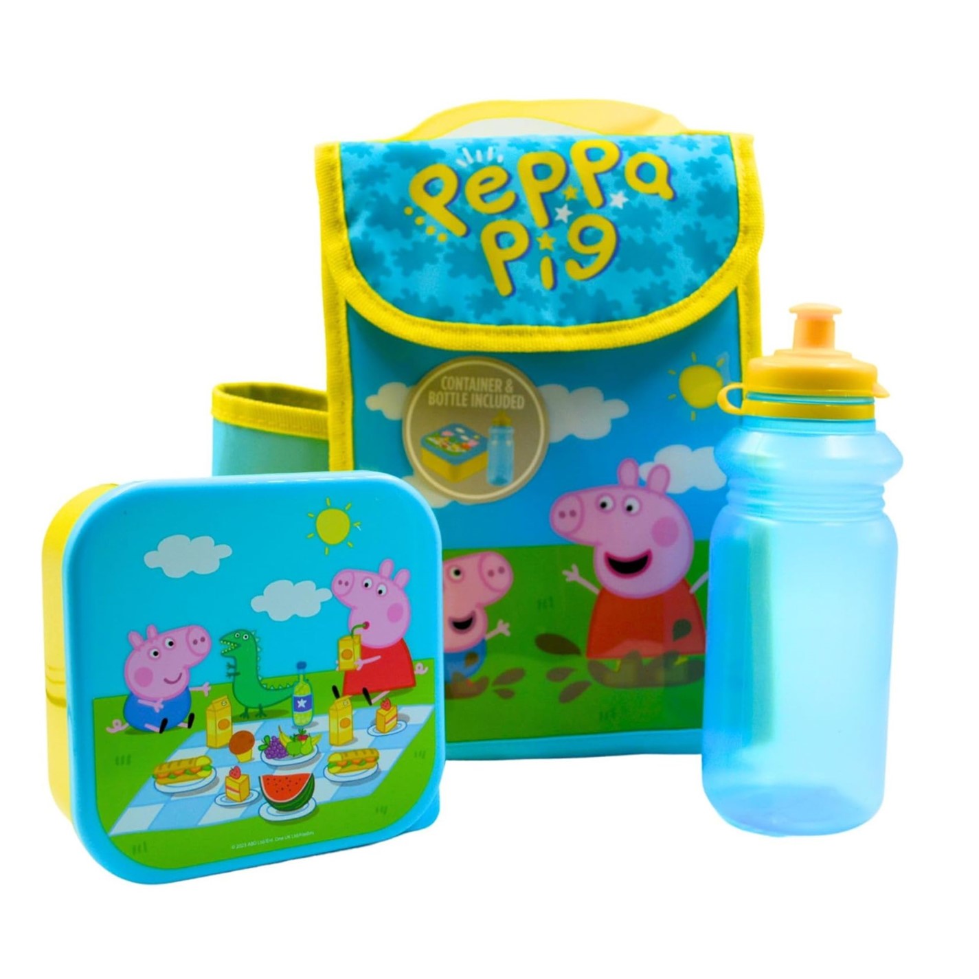 Peppa Pig | Peppa Pig Lunch Bag Set | Multi | FRASERS