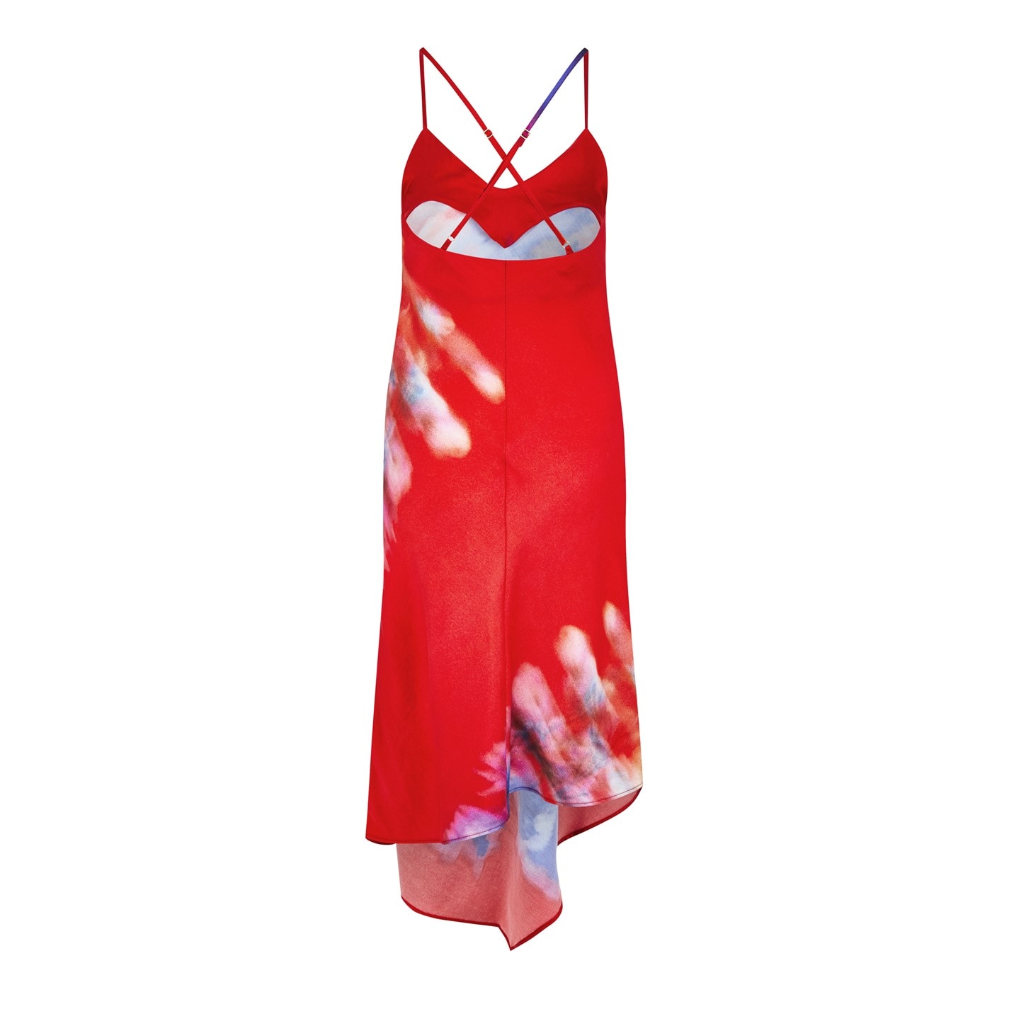 FIORUCCI | Asymmetric Dress | Red | FRASERS