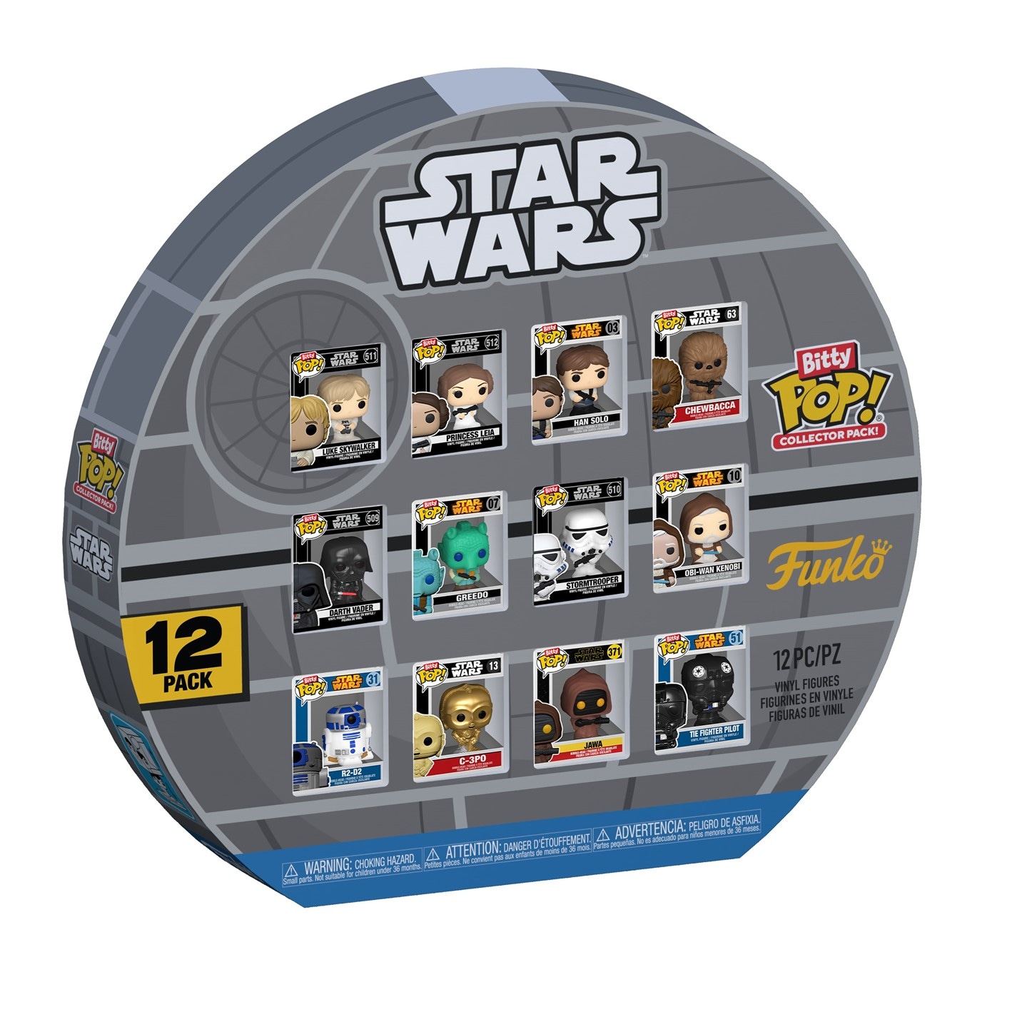 FUNKO | POP: Star Wars(ANH)- 12pc MLTIPK | Ast | FRASERS
