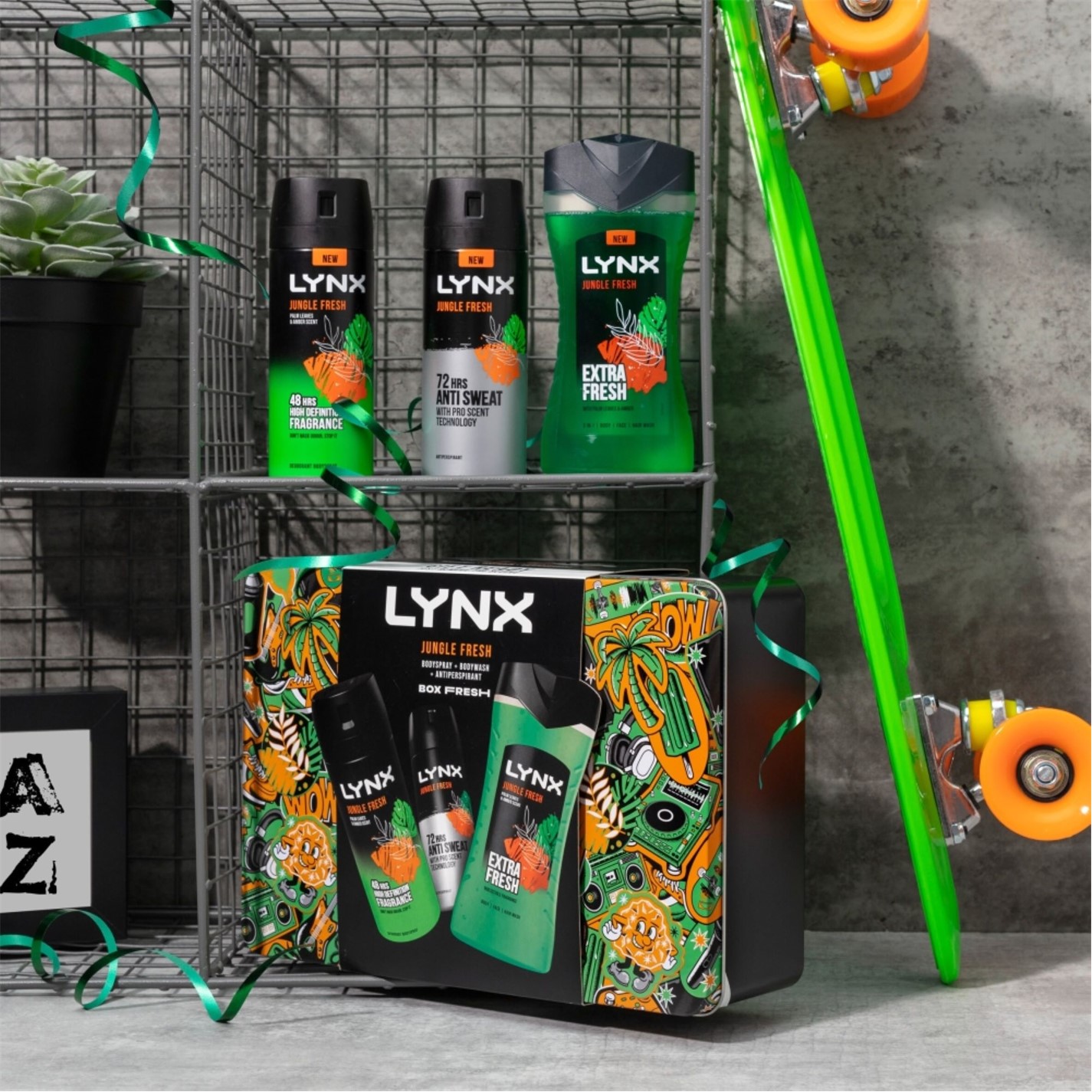 Lynx | Jungle Fresh Gift Set Mens | Multi | FRASERS