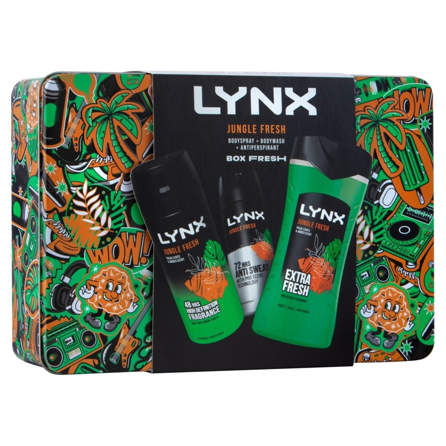 Lynx | Jungle Fresh Gift Set Mens | Multi | FRASERS