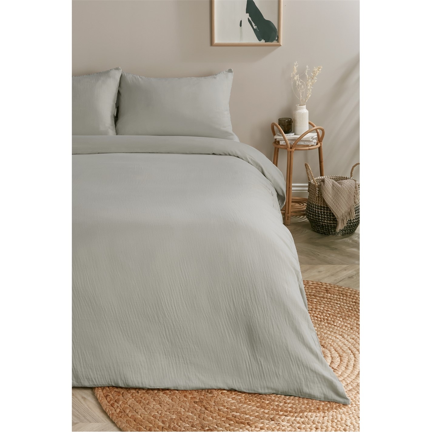 Homelife | Milan Gauze Duvet Set | Duvet Cover Sets | FRASERS