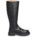 Boss | Rebby Double B Monogram Knee Boots | Black | FRASERS