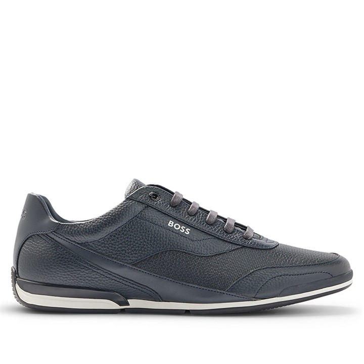 Boss | Saturn Low Trainers | Dark Blue | FRASERS