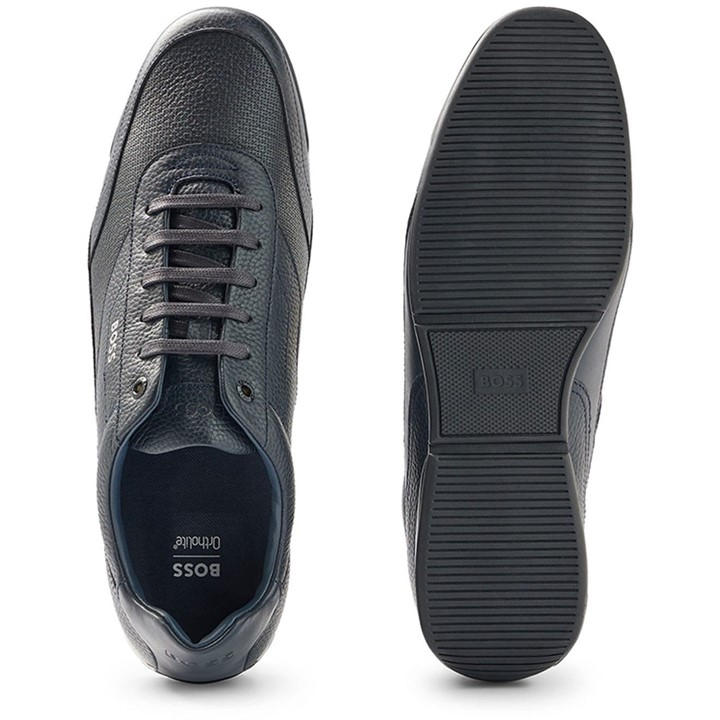 Boss | Saturn Low Trainers | Dark Blue | FRASERS