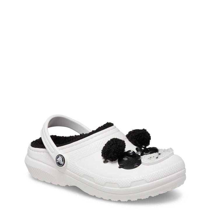 Crocs | Classic Lined Fun Lab Slipper | White | FRASERS