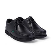Kickers | Fragma Lace Up Kids Shoes | Black | House of Fraser