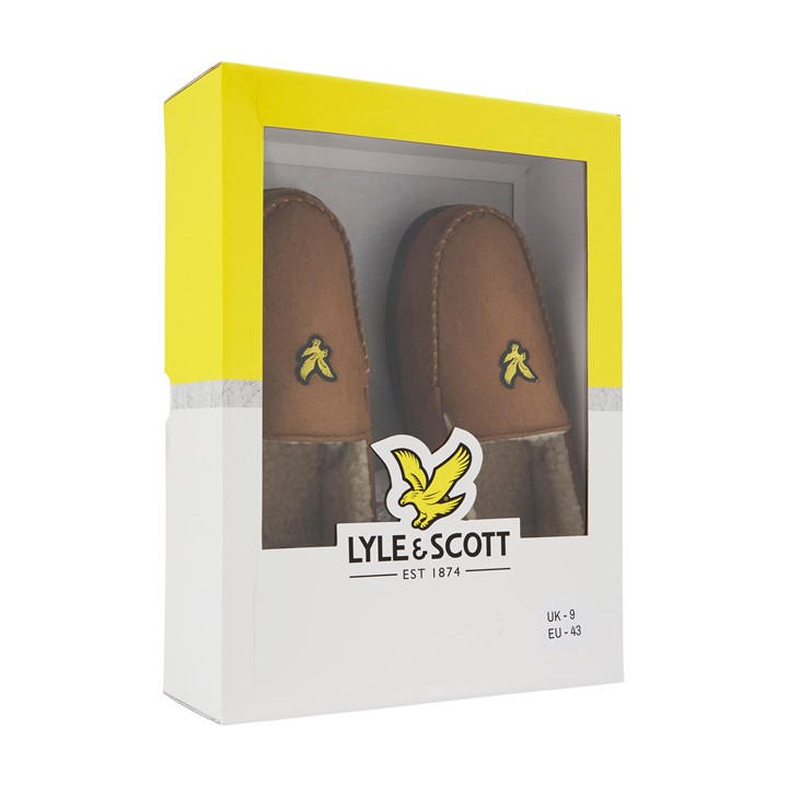 Lyle and Scott | Lyle Aspen Moccasin Slipper | Moccasin Slippers | FRASERS