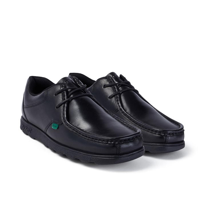 Kickers | Fragma Lace Shoes Mens | Black | FRASERS