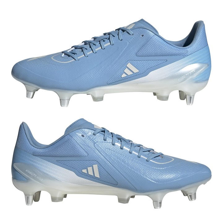 adidas | Adizero RS15 Ultimate Soft Ground Rugby Boots | Blue/White ...