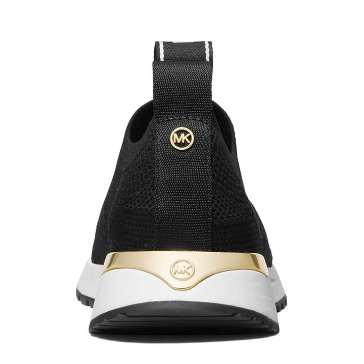 MICHAEL Michael Kors | Bodie Logo Tape Slip-On Trainers | Black | FRASERS