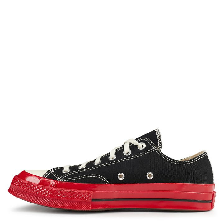 COMME DES GARCONS PLAY | X Converse Half Peeping Heart Chuck Taylor 70 ...