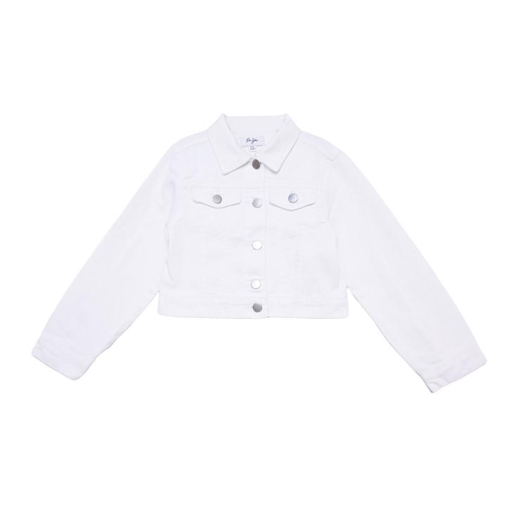 Be You | Older Girl Cropped Denim Jacket White | White | FRASERS