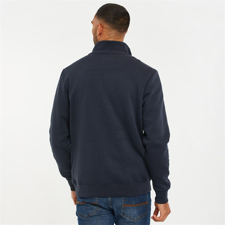 Threadbare | quarter Zip Neck Sweatshirt | Zip Hoodies | FRASERS