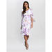 Gina Bacconi | Harmony Floral Print Dress | Ivory Multi | FRASERS