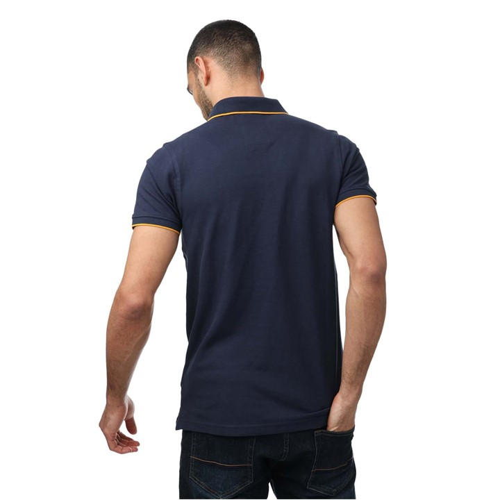 Luke 1977 | Ricky Gold Tipped Polo Shirt | Navy | FRASERS