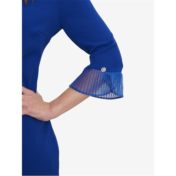 Gina Bacconi | Kerry Short Sheath Dress | Cosmic Blue | FRASERS