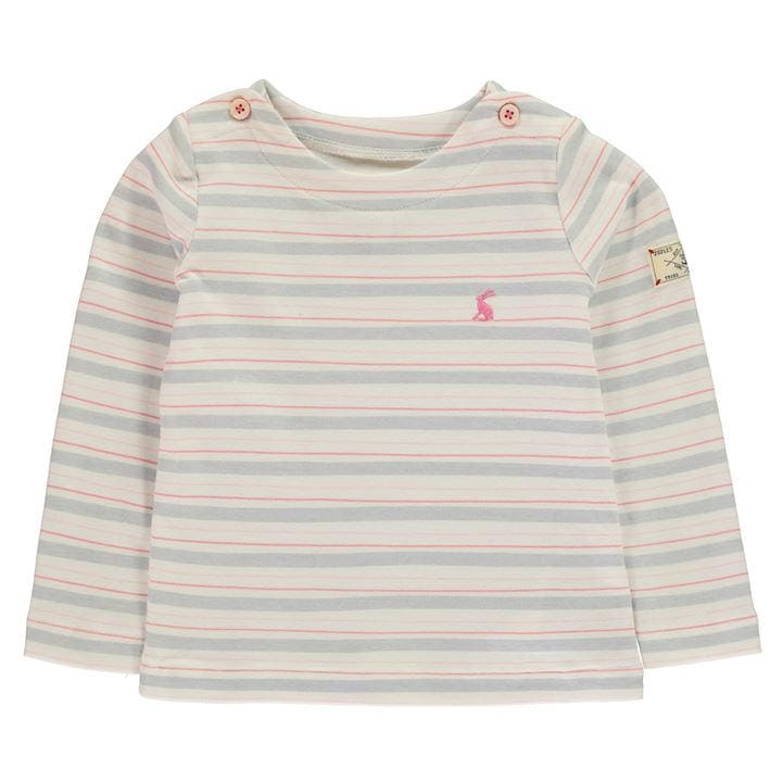 Joules | Long Sleeve Stripe T Shirt | Blue | FRASERS